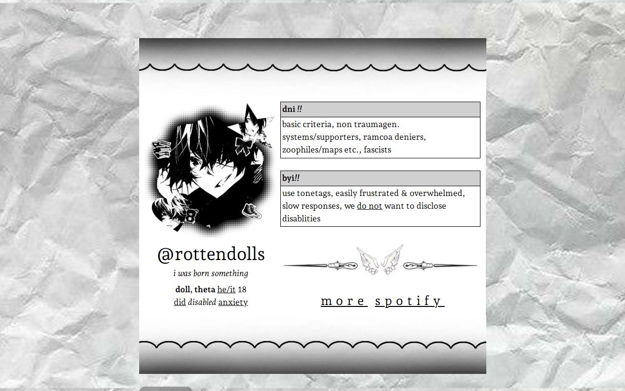 rotten dolls